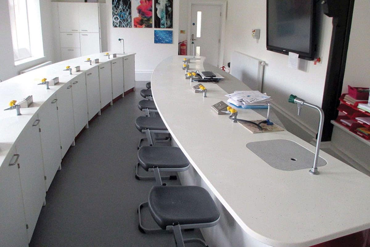 how to choose the right laboratory worktop material
